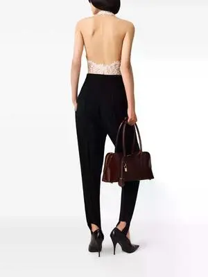 Stella McCartney Lace-embroidered Halterneck Top