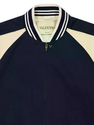 Valentino Garavani Vlogo Contrast-sleeve Jacket