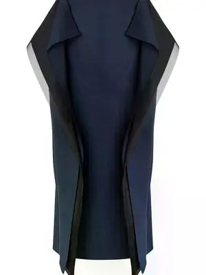 A.W.A.K.E. Mode Draped Panel Midi Skirt