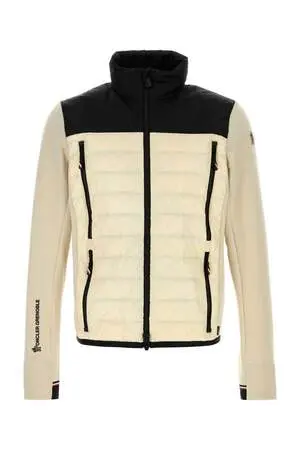 Moncler Ivory Polartecâ® Cardigan - White