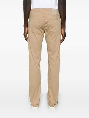 Jacob Cohen Sand Beige Slim Fit Button Fly Jeans