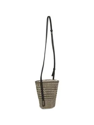 Loewe Braided Raffia Bucket Bag - Multicolor