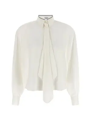 Brunello Cucinelli Silk Shirt - Multicolor