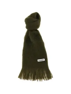 JIL SANDER Wool Scarf - Multicolor
