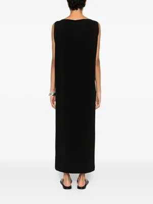 Issey Miyake Sleeveless Boat Neck Dress