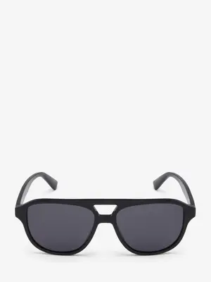 Alexander McQueen Signature Essentials Sunglasses Black