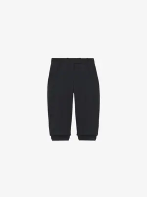 Alexander McQueen Tailored Capri Trousers - Black