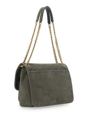 Saint Laurent Niki Shoulder Bag With Cassandre Plaque - Multicolor