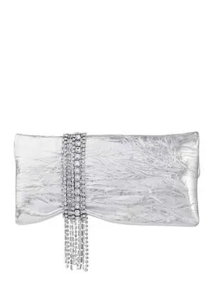 JIMMY CHOO Zandra Clutch With Crystal Embellishments