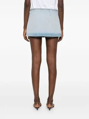 Loewe Wrap Denim Shorts - Multicolor
