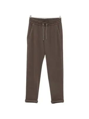 Brunello Cucinelli Trimmed Sweatpants For Women