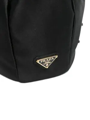 Prada Satin Mini Bucket Bag