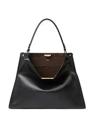 Fendi Way Medium Leather Handbag - Multicolor
