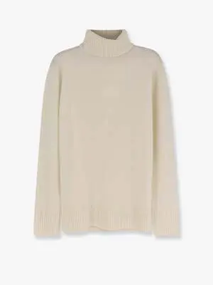 TOTEME Cashmere High Neck Long Sleeve Sweater