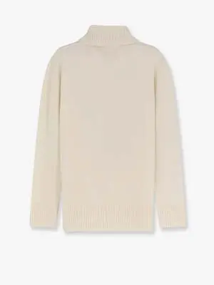 TOTEME Cashmere High Neck Long Sleeve Sweater