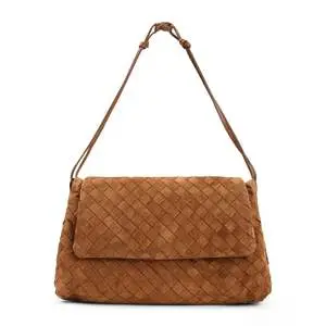 Bottega Veneta Suede Leather Pouch - Multicolor