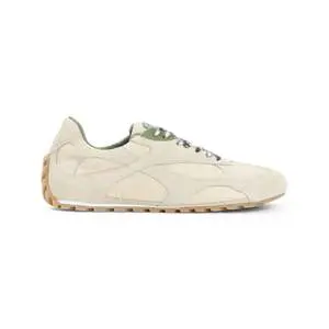 Bottega Veneta BOTTEGA VENETA Suede Leather Flash Orbit Sneakers White
