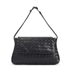 Bottega Veneta Mini Giorno Clutch - Black