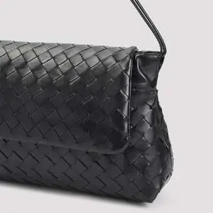Bottega Veneta Mini Giorno Clutch - Black