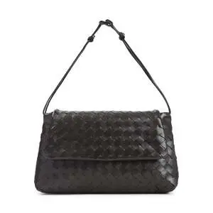 Bottega Veneta Mini Giorno Clutch - Brown