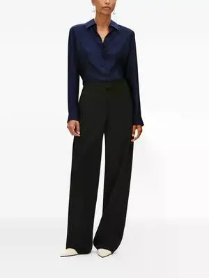 Another Tomorrow Darted Fitted Shirt