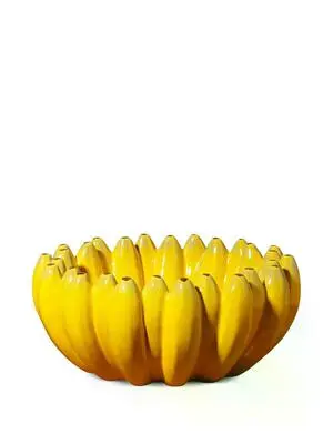 CU I SEEYOU Banana-motif Decorative Bowl - Yellow