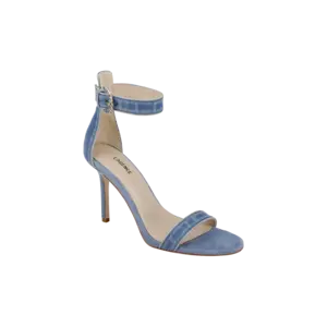 L'Agence L'AGENCE Gisele Denim Ankle Strap Sandal Light Denim