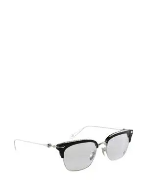 Chrome Hearts Engraved Browline Eyeglasses