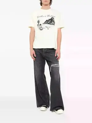 Rhude Montenegro Morada Graphic-print T-shirt