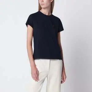Polo Ralph Lauren Cotton T-shirt With Embroidered Logo - Blue