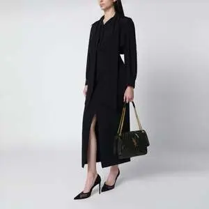 Saint Laurent Niki Medium Vintage Leather Bag - Black