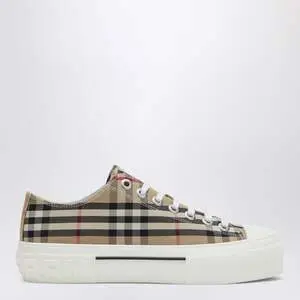 Burberry Vintage Check Low-top Sneakers - Beige