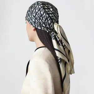 Valentino Garavani Toute La V Silk Scarf