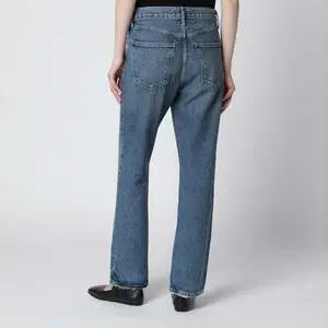 AGOLDE Lana Straight-leg Jeans In Indigo Denim