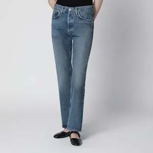 AGOLDE Lana Straight-leg Jeans In Indigo Denim - Blue