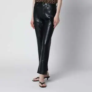 ANINE BING Regenerated Leather Bruno Trousers