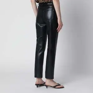ANINE BING Regenerated Leather Bruno Trousers