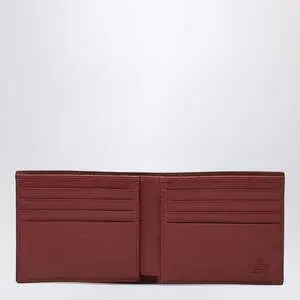 Valentino Garavani Dark Vlogo Signature Bi-fold Wallet - Red