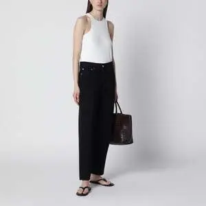 AGOLDE 80's Straight-leg Jeans In Denim - Black