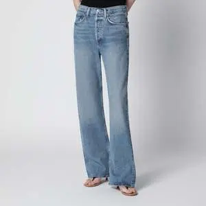 AGOLDE Vintage Loose Jeans In Medium Indigo Denim - Blue