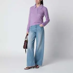 Chloé Lavender Alpaca-blend Cardigan - Purple
