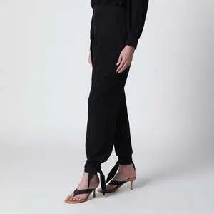Chloé Pleated Fluid Crêpe De Chine Trousers