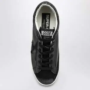 GOLDEN GOOSE Super-star Low-top Trainers With Rhinestone Embellishments - Black