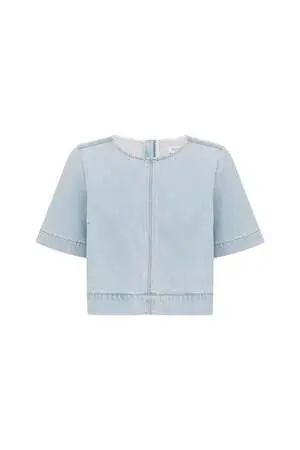 ROWIE Davie Denim Top