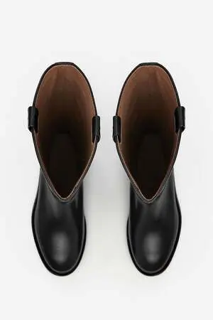 FLATTERED Frances Tall Leather Boot