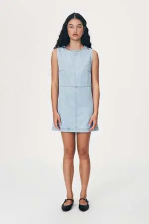 ROWIE Jean Denim Mini Dress
