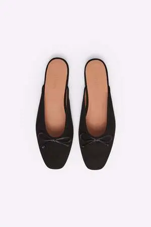 FLATTERED Malva Suede Ballet Mule