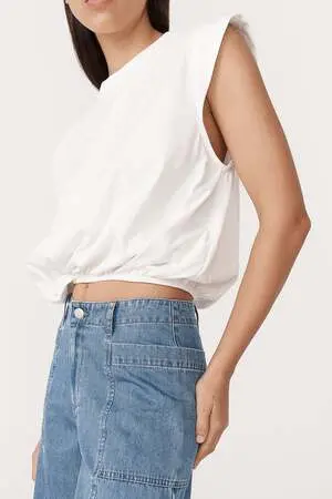 ROWIE Sampson Organic Tee - Bone