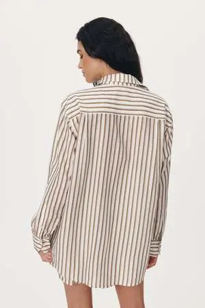ROWIE Ramona Stripe Long Sleeve Shirt