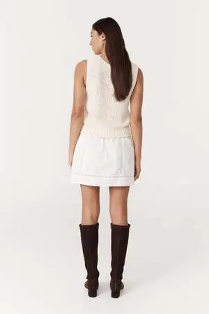 ROWIE Suri Lace Mini Skirt